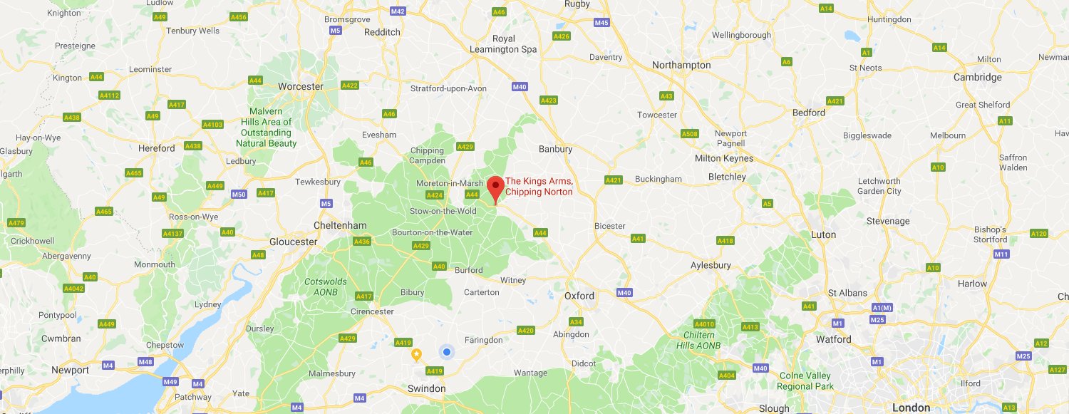 The Kings Arms, Chipping Norton accommodation/sky-sports/Cotswolds